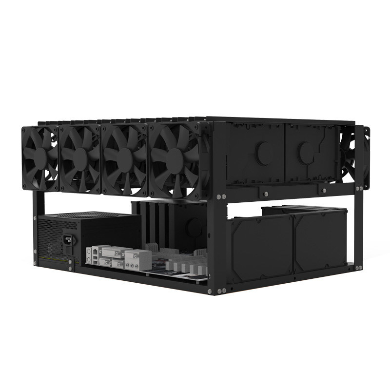 Newest 24 HDDs Mining Rig Frame Open Air Chia Coin Mining Machine Easy ...